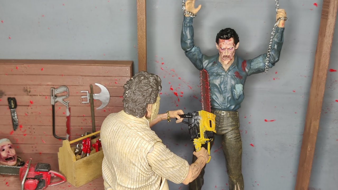 Neca horror setups collection for you - YouTube