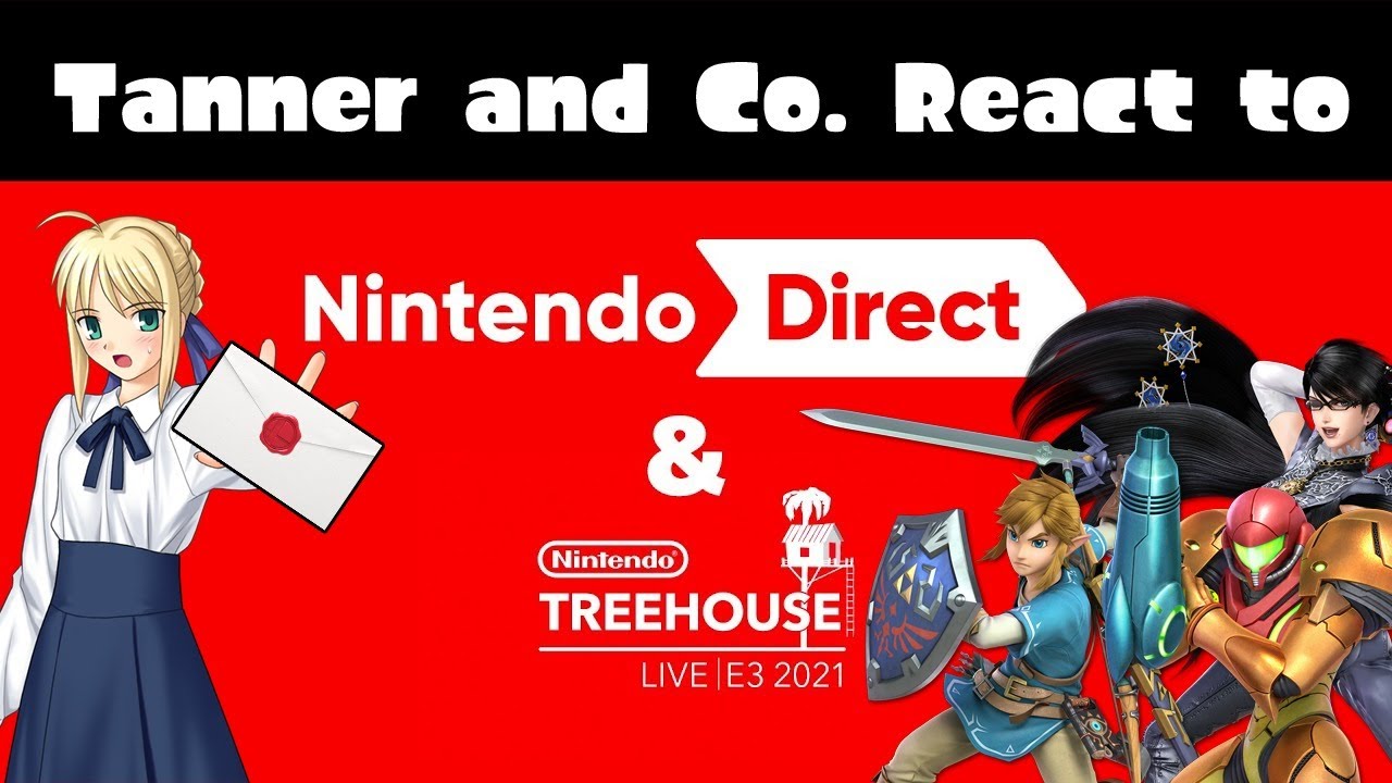 Tanner and Co. React to the E3 2021 Nintendo Direct - YouTube