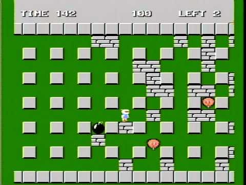Bomberman gameplay, famicom - YouTube