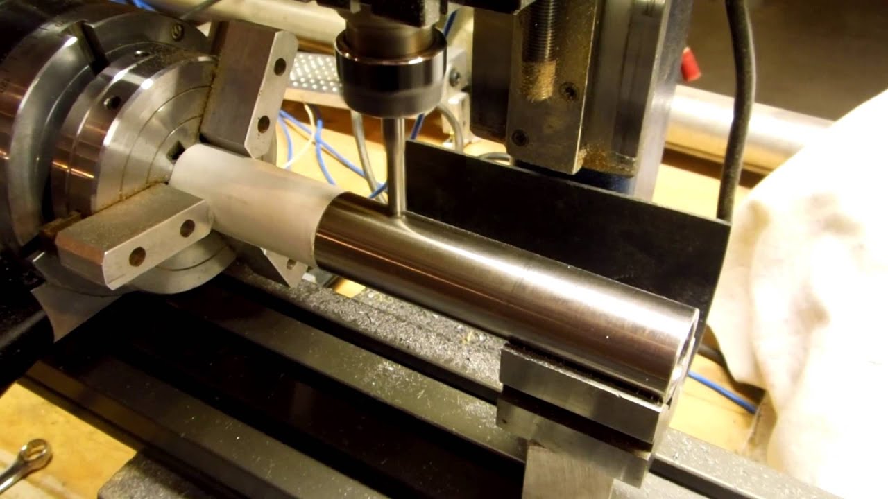 4 Axis Machining of Rotary Valve - YouTube