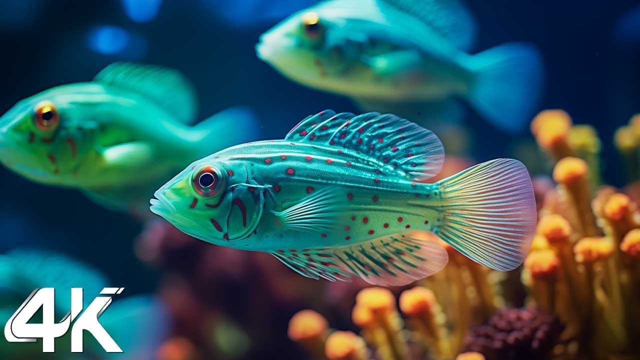 [NEW] 4HRS Stunning 4K Underwater Wonders - Relaxing Music | Coral ...