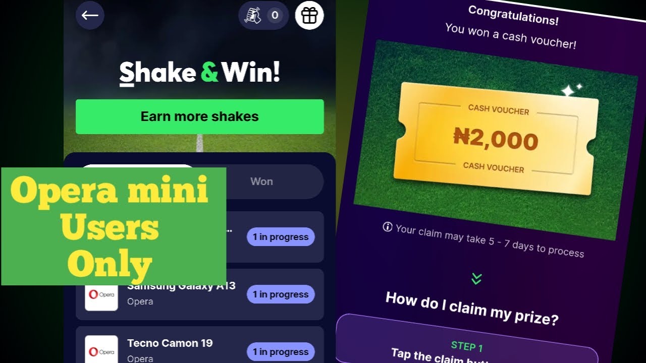 Leaked secret on how to earn big with latest Opera mini phone browser ...