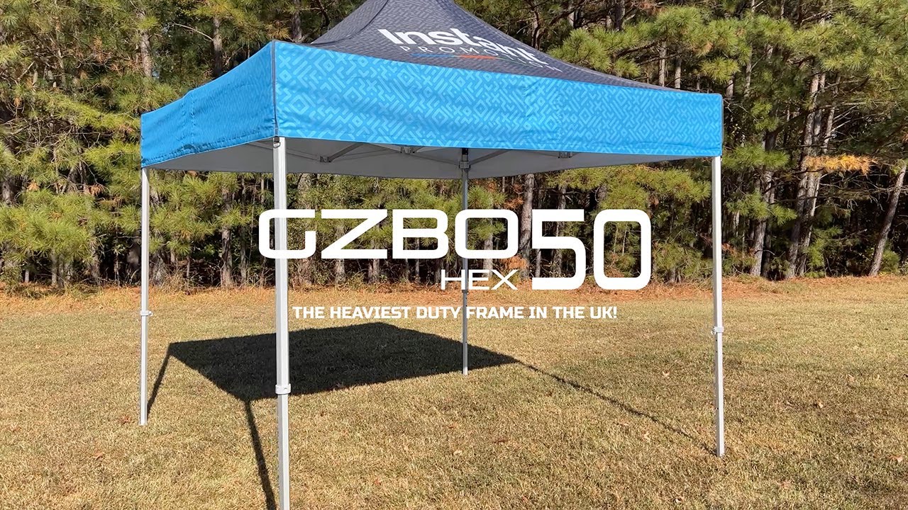 GZBO Hex 50 | The UK's Strongest Gazebo - YouTube