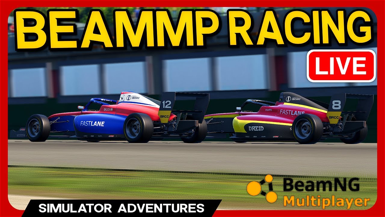 Racing in BeamMP! 🏁🏆 BeamNG Multiplayer LIVE - YouTube