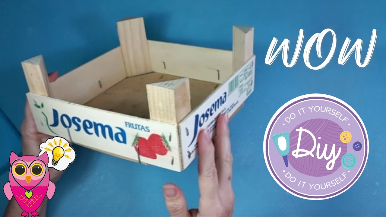 👍 How to laminate a wooden box with homemade resin ♻️ DIY - YouTube