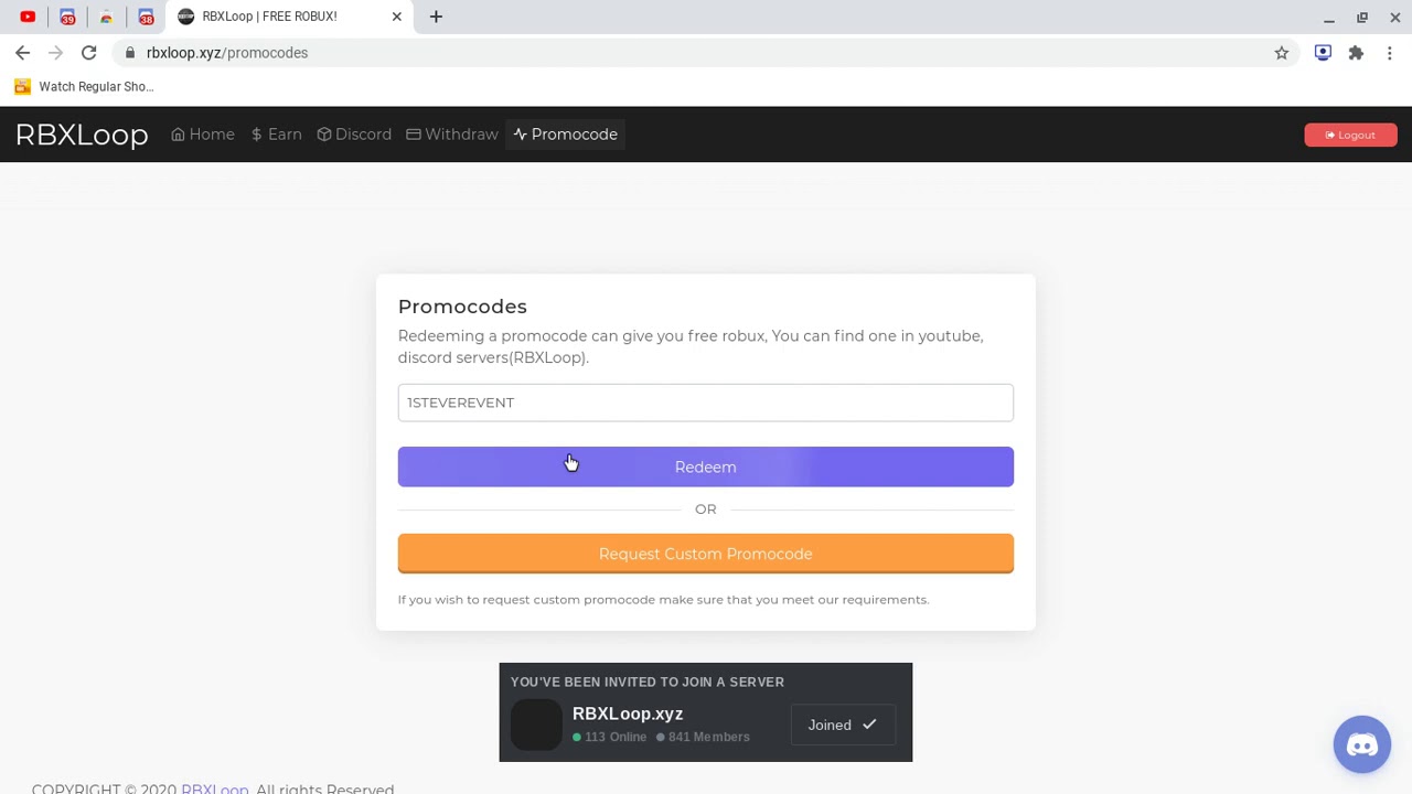2 New Codes For RBX Loop ! - YouTube