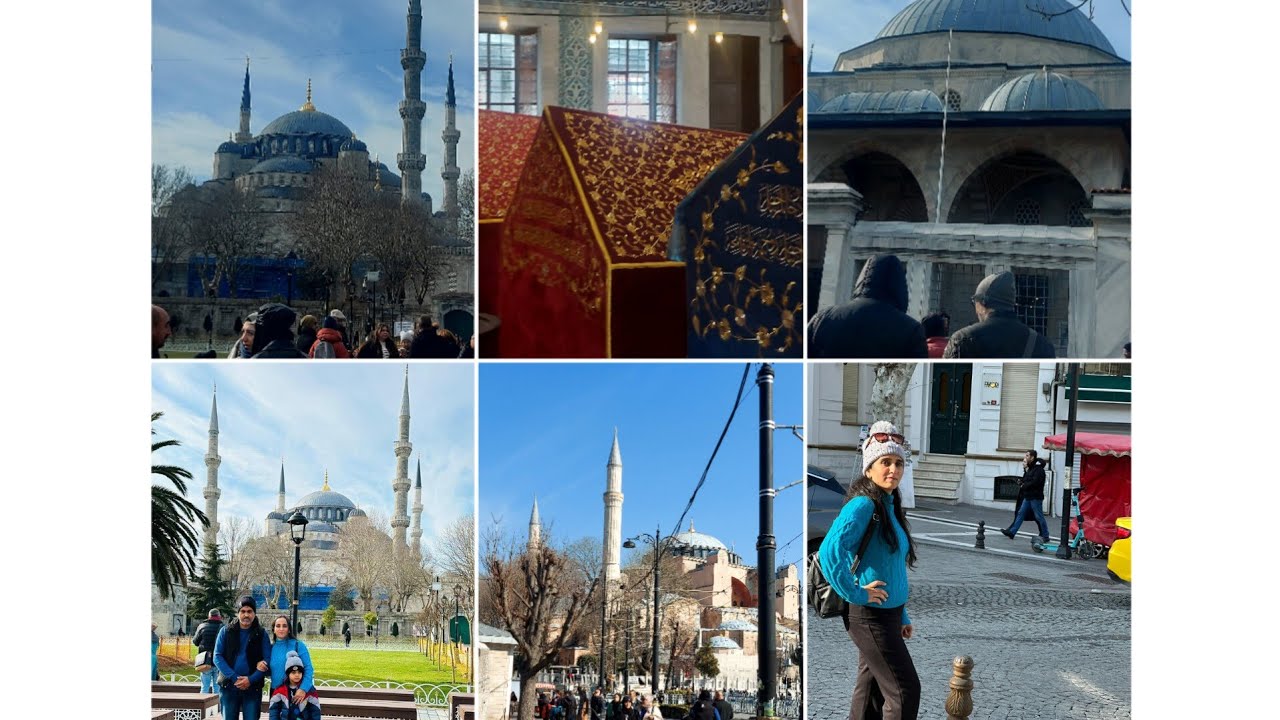 Turkey visit Day one | Tomb of Othman Sultan| Blue mosque - YouTube