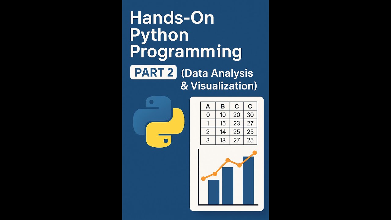 Hands-on Python Programming – Part 2 (Data Analysis & Visualization) - YouTube