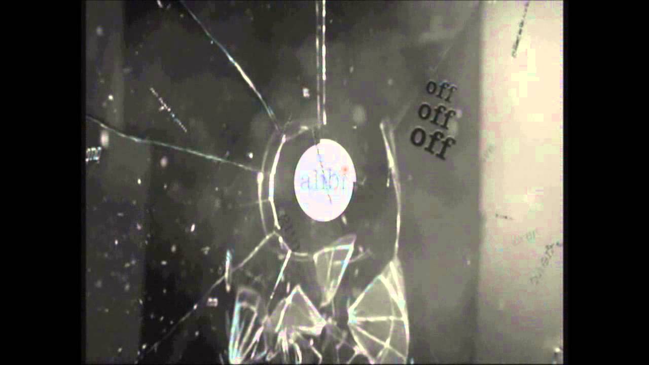 UKTV Alibi Bullet through glass ident - YouTube