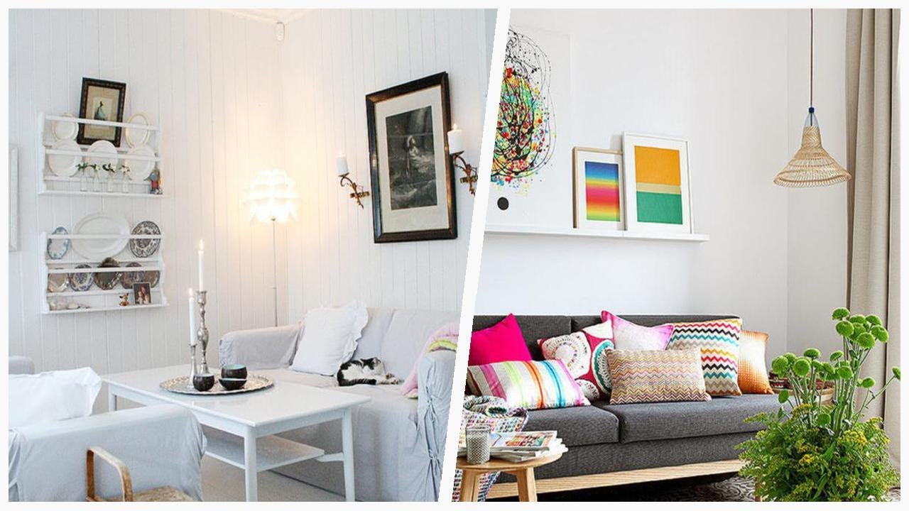 75 Small White Living Room Design Ideas You'll Love 🔴 - YouTube