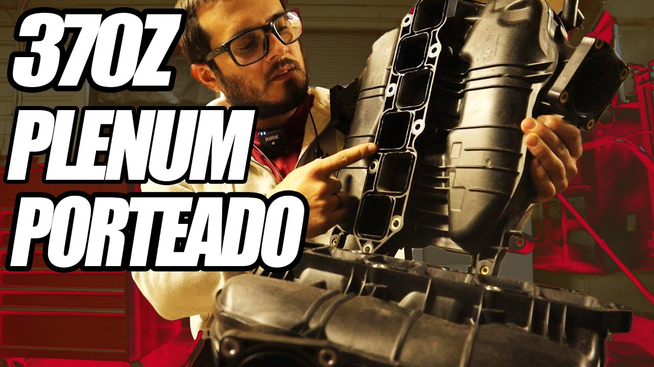 QUE ES un Plenum PORTEADO de 370z! (370z ported plenum) - YouTube
