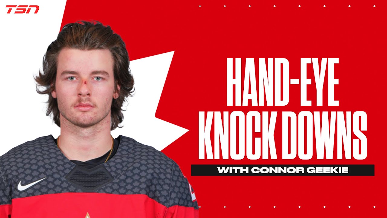 Connor Geekie teaches hand eye knock downs | Team Canada Skills - YouTube