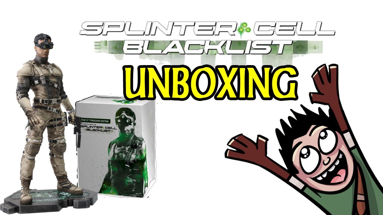 Unboxing Splinter Cell: Black List - 5th Freedom Edition - YouTube