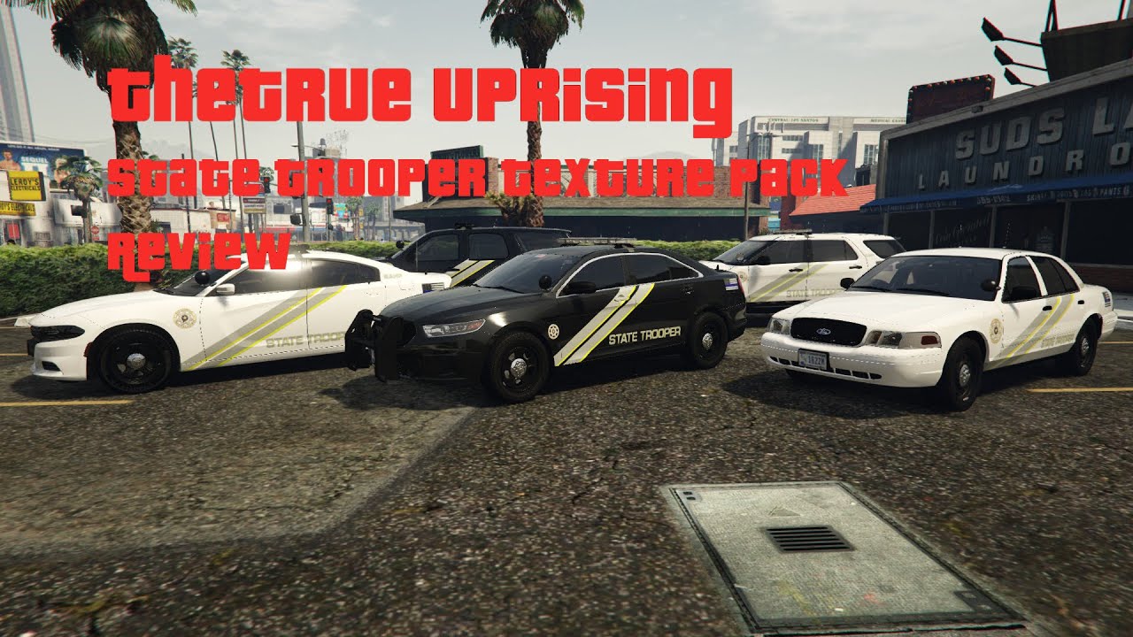 True Uprising State Trooper Livery Pack Review - YouTube