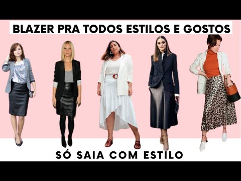 How to Style a Blazer with a Skirt