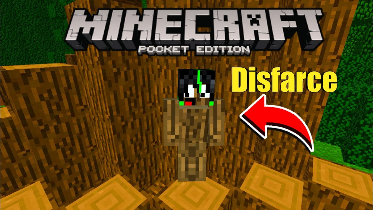 Minecraft: DISFARCE DE MADEIRA - (Esconde-Esconde) - YouTube