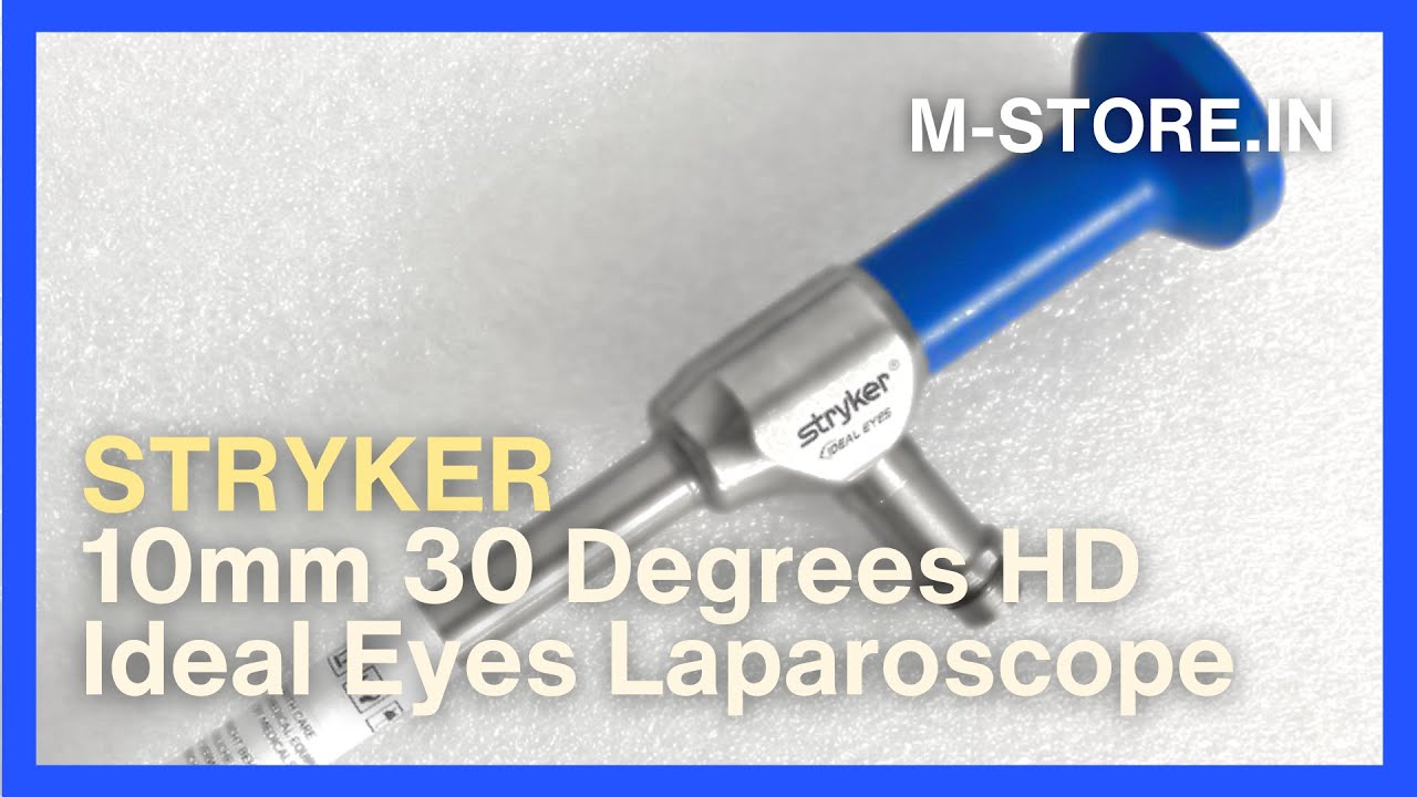 Stryker 10mm 30 degrees Ideal Eyes HD Laparoscope | M-Store Med Surg ...