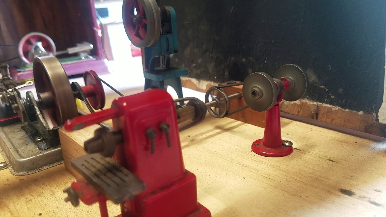 Homemade model Steam engine Museum - YouTube