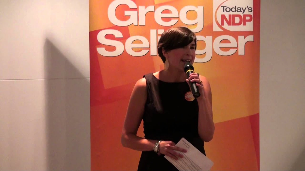 Speech by Brandy Schmidt at her nomination meeting - YouTube