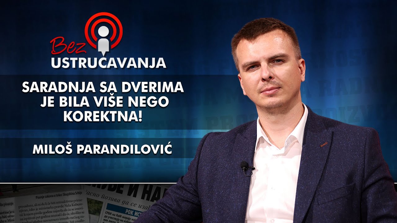 Miloš Parandilović - Saradnja sa Dverima je bila više nego korektna ...