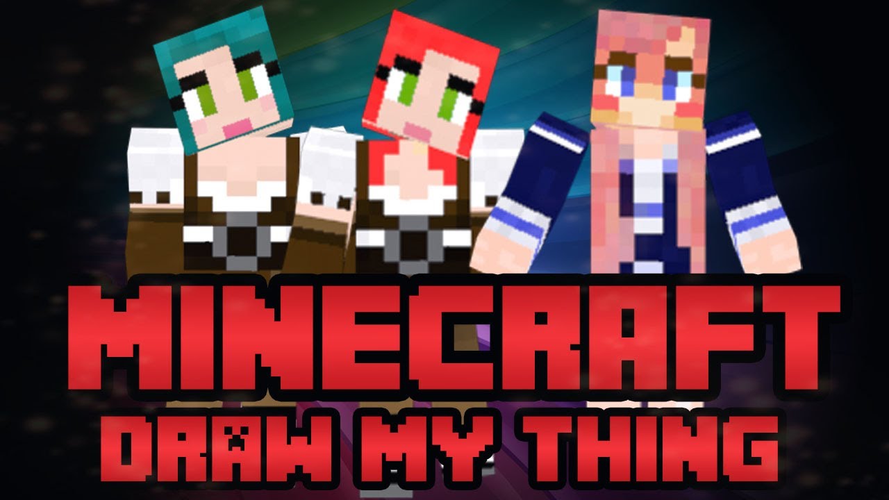 SUCH ART MUCH TALENT | DRAW MY THING | Minecraft Mini-game - YouTube