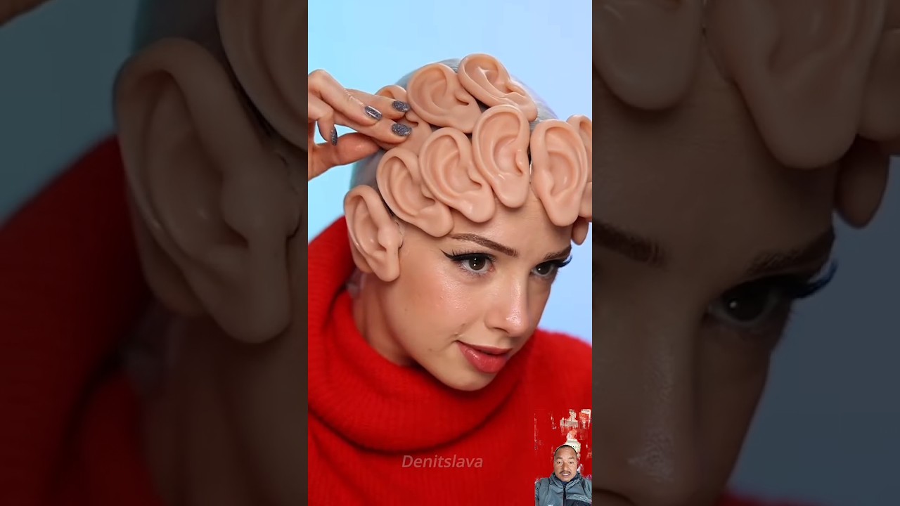This girl's makeup made her ears stand out a lot.#shorts - YouTube