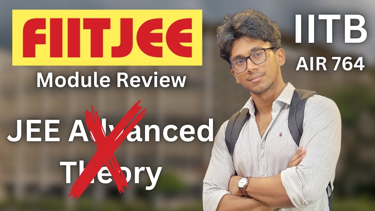 FIITJEE Module review by an IITian | Major Flaw Found - YouTube