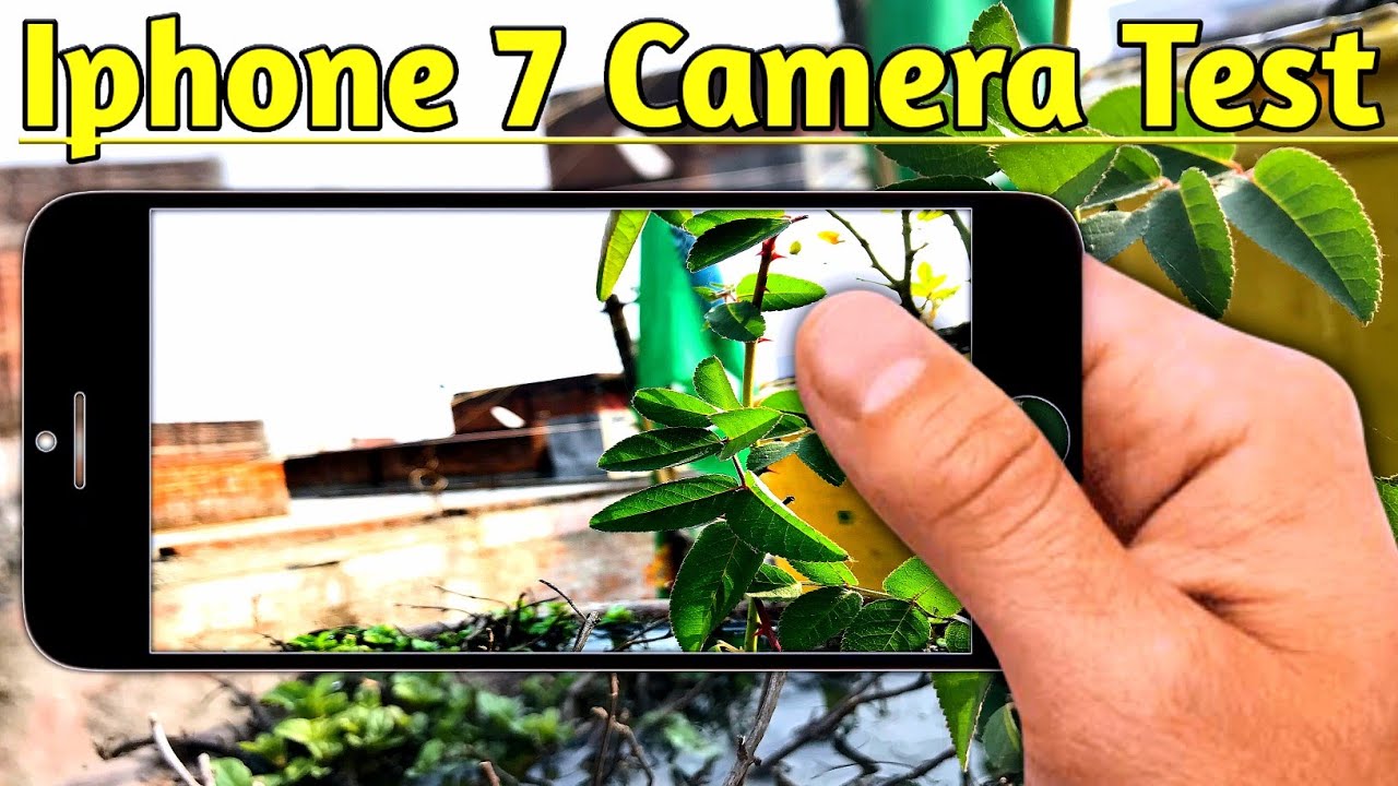 Iphone 7 Camera Test In 2022 - YouTube