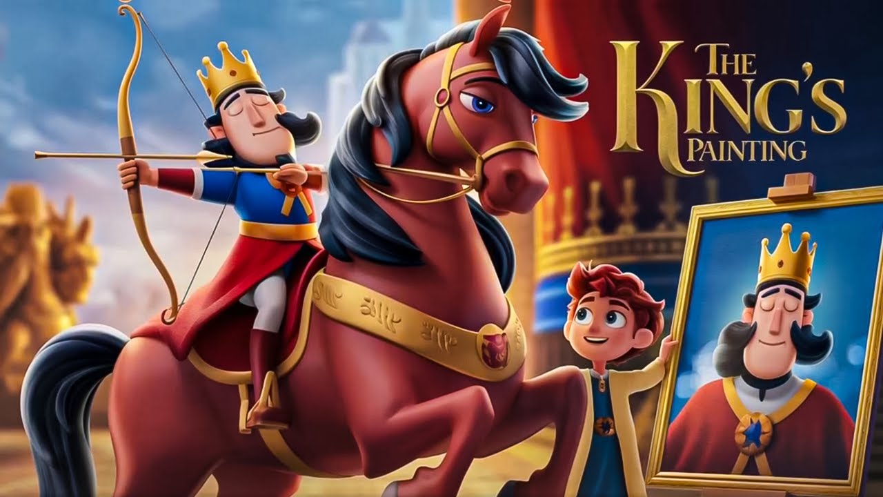The King's Painting in English | Moral stories for Kids | Bedtime ...