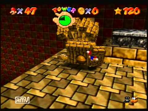 Super Mario 64 - Stand Tall on the Four Pillars - 46"41 - YouTube