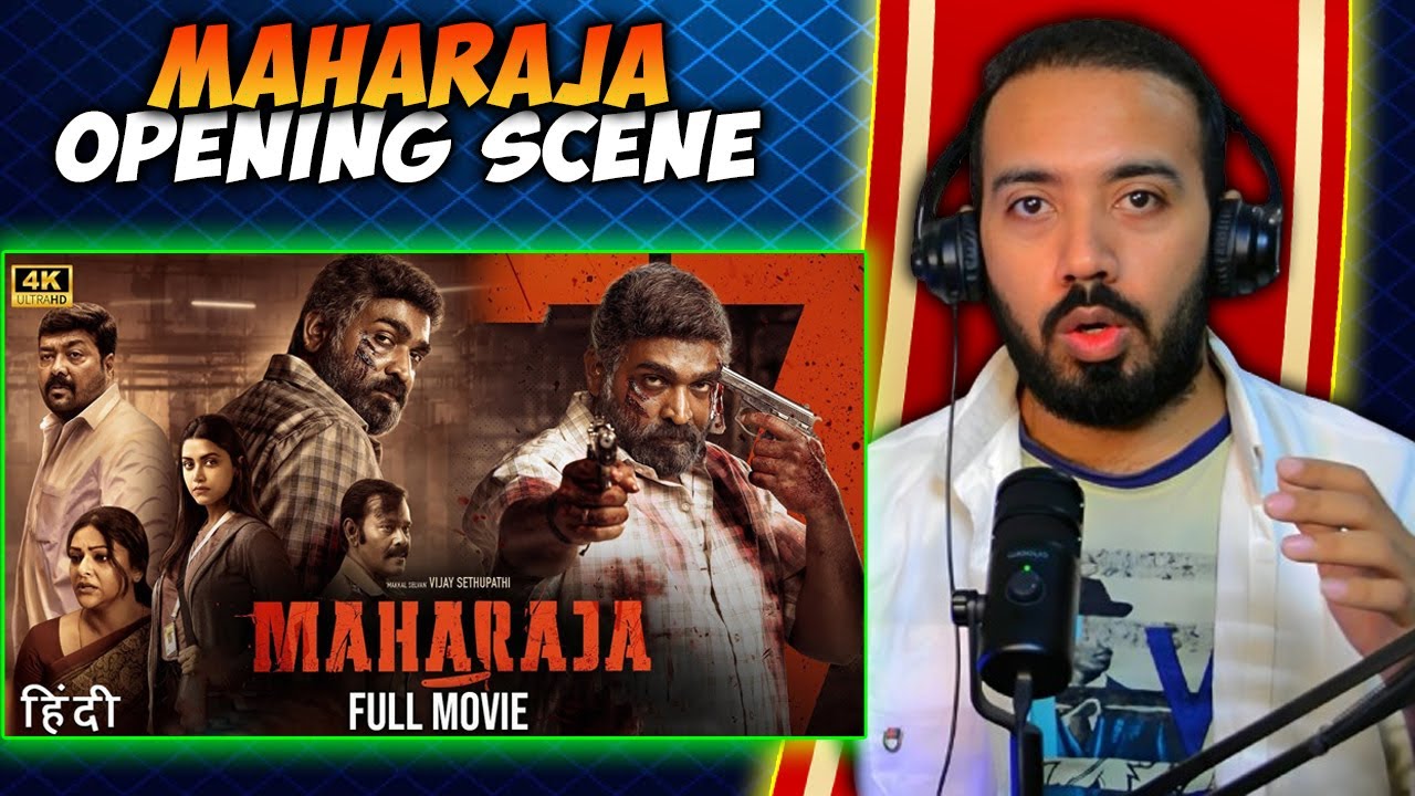 MAHARAJA OPENING SCENE Reaciton Part#1 | Vijay Sethupathi | Anurag ...