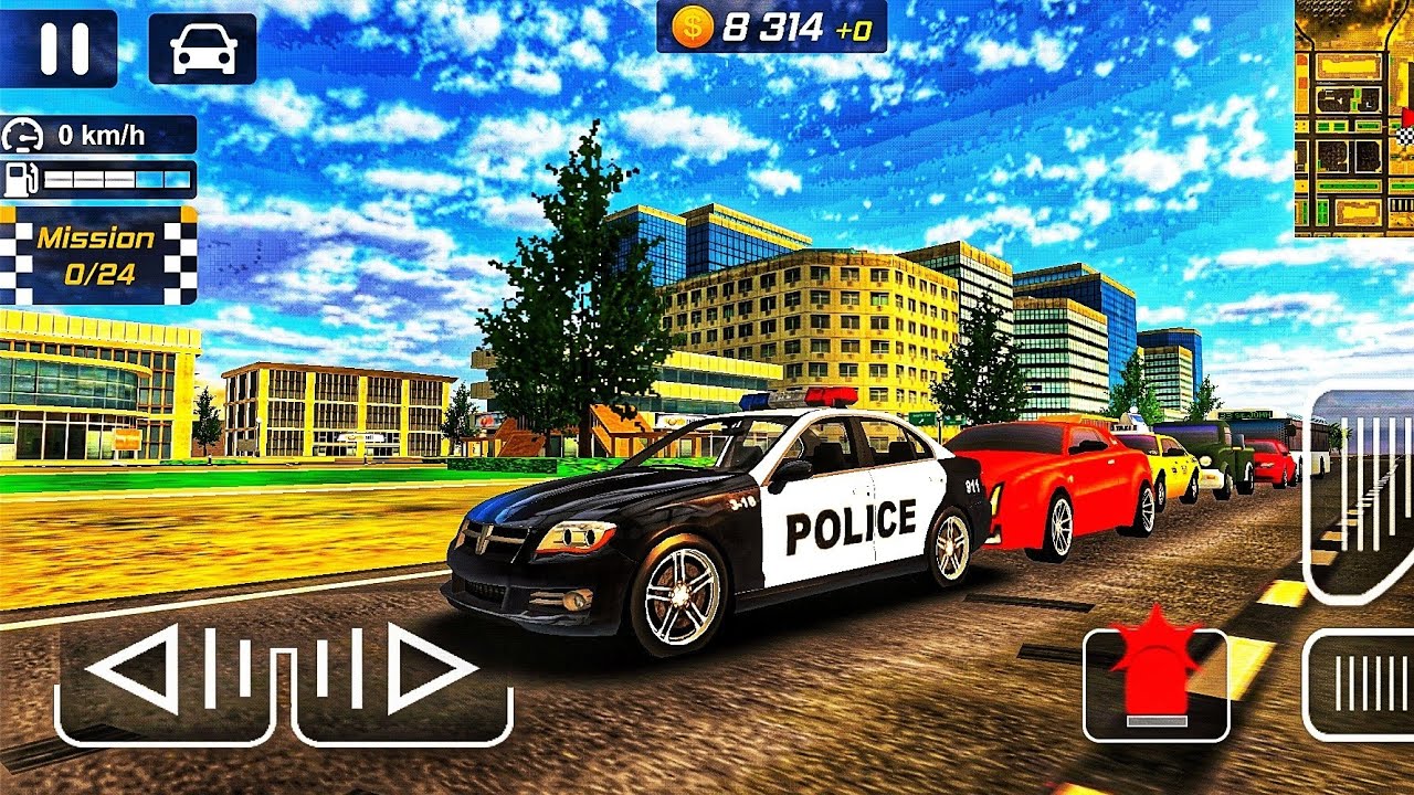 Canada police Drift Car Driving stunt game - YouTube