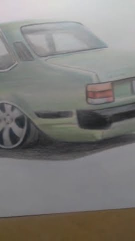 CHEVROLET CHEVETTE I DESENHO REALISTA - Passo a Passo - Drawing Cars ...