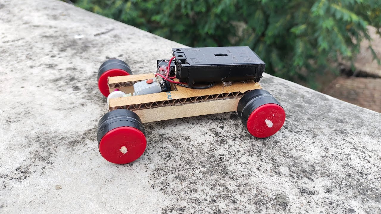 How to make dc motor car at home easy | Amazing Diy Toy | SIMPLE ...