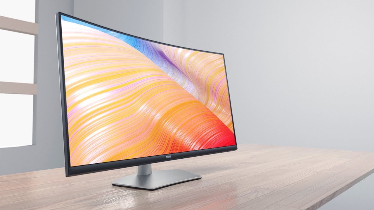 Dell 32 Curved Monitor S3222HS - YouTube