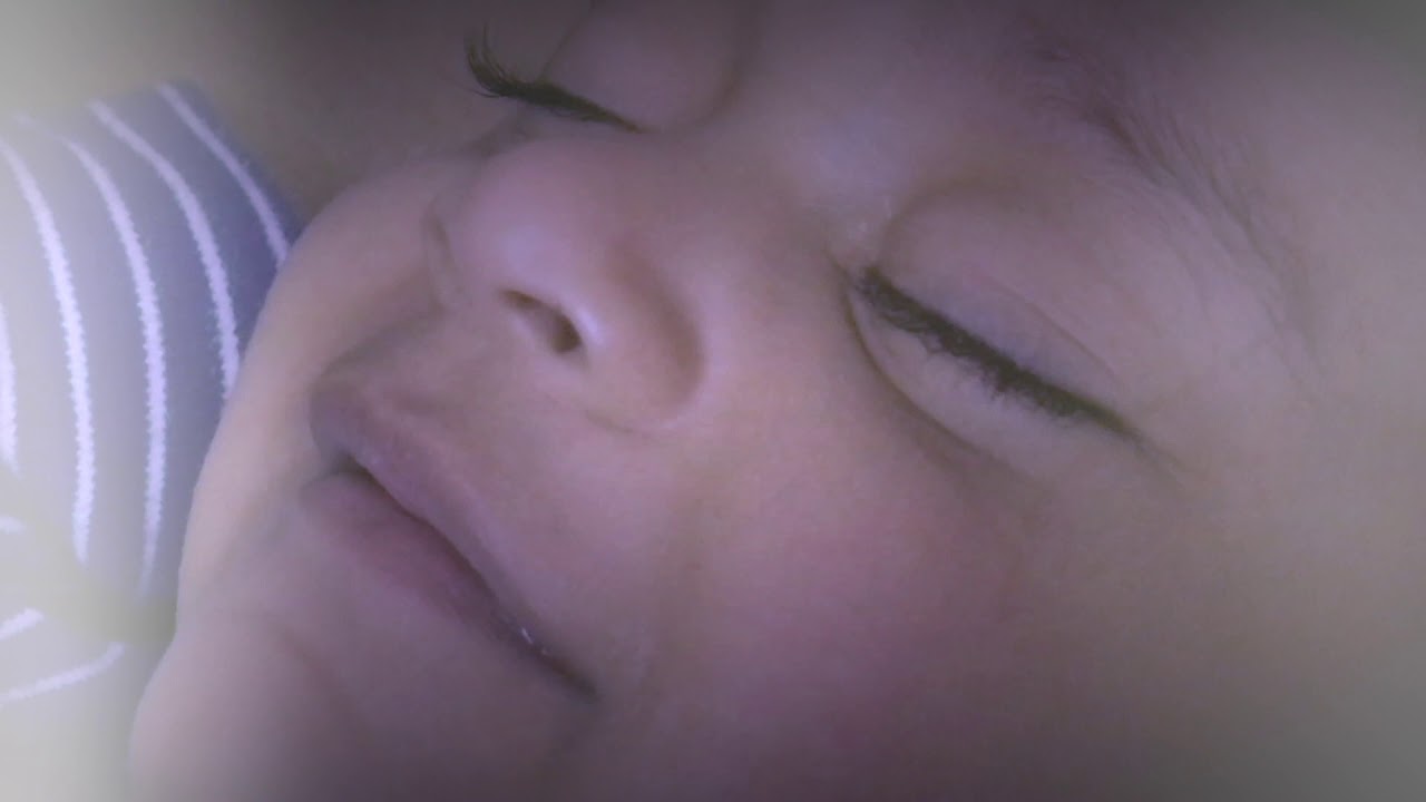 Baby laughing while sleeping - YouTube