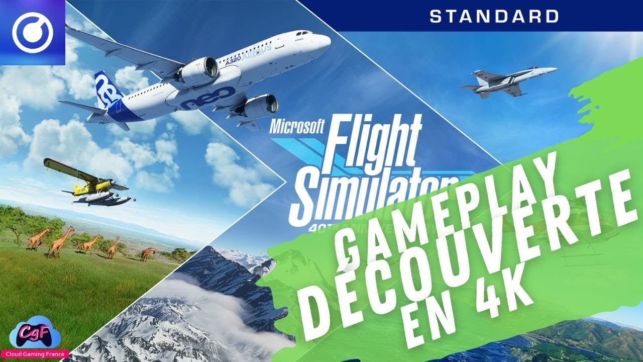 Flight Simulator en 4K sur Shadow PC option Power #rtx3070 - YouTube