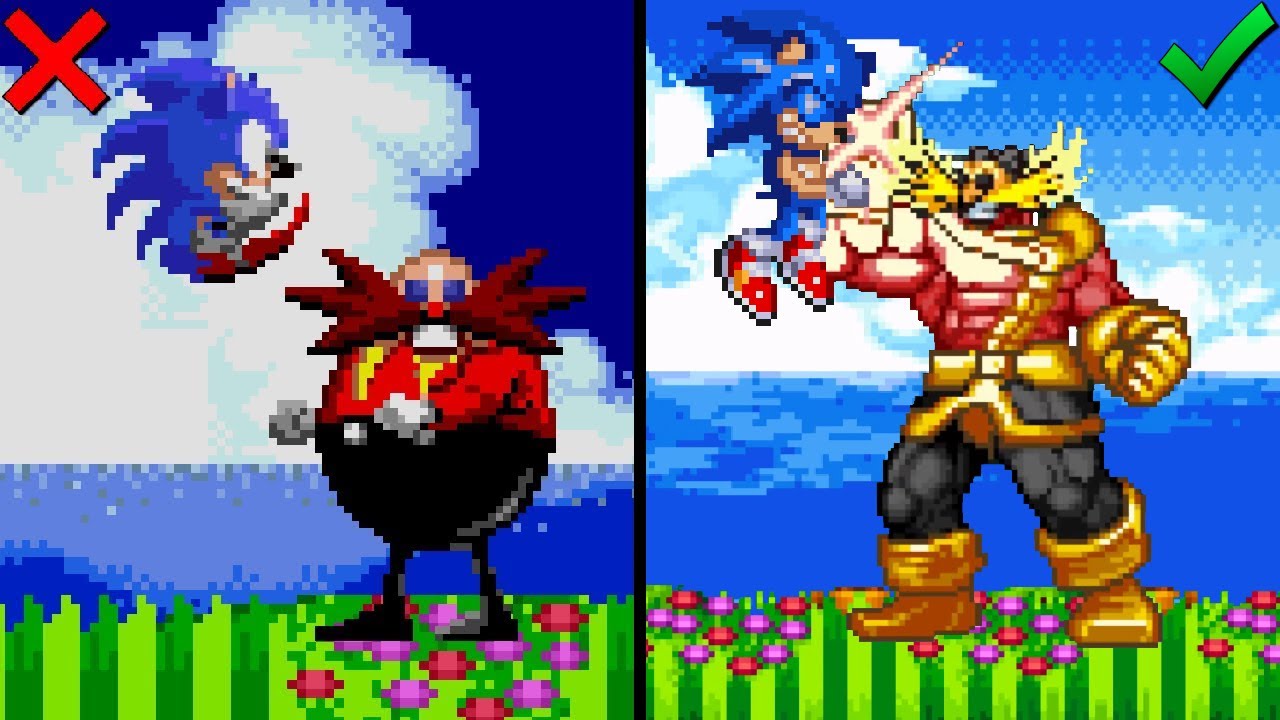 Harder Bosses! Eggman at Full IQ in Sonic Forever - YouTube