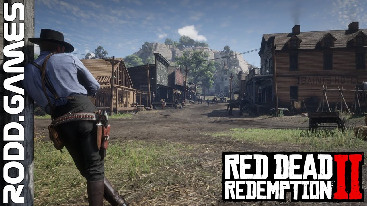 Red Dead Redemption 2 | 4 ¨La ciudad de Valentine¨ - YouTube