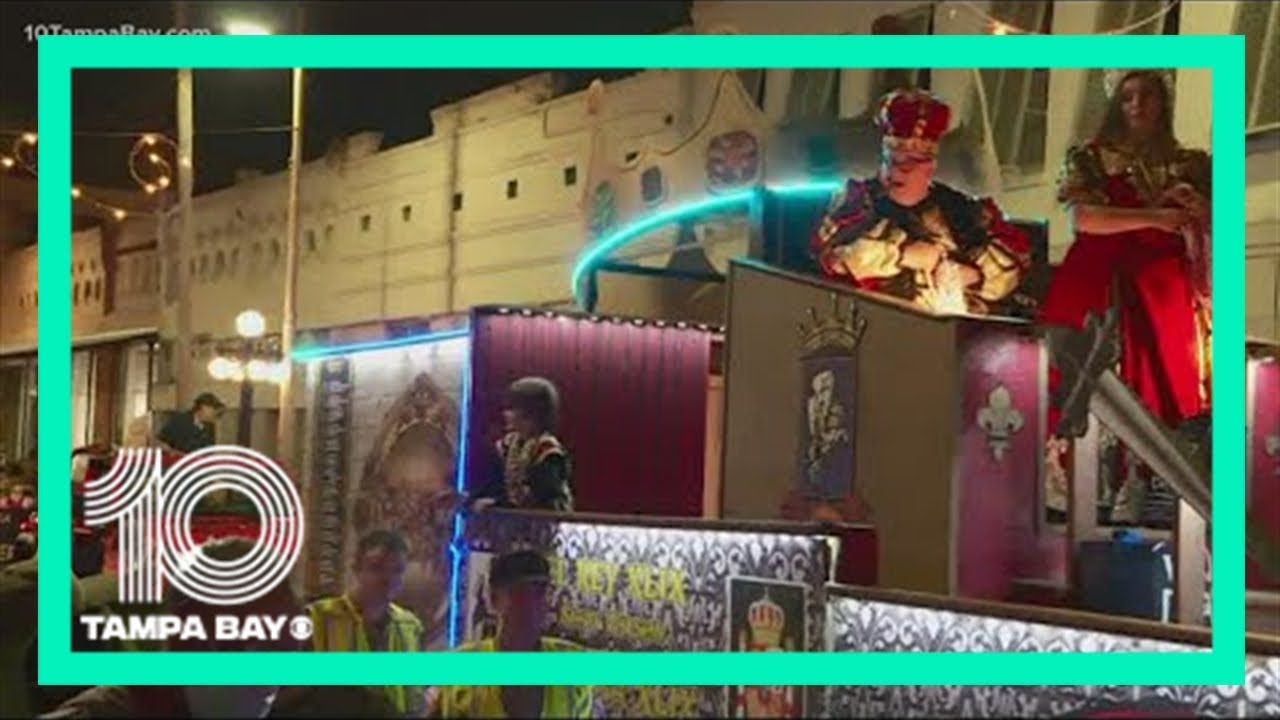 The Krewe of Sant' Yago Knight parade rolled down 7th Avenue in Ybor ...