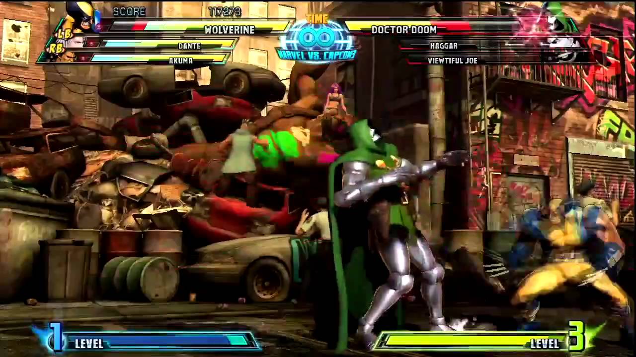 #MvC3 Marvel Vs. Capcom 3 - Arcade Mode: Wolverine - YouTube