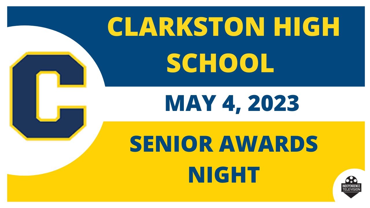 Clarkston High School Senior Awards Ceremony - YouTube