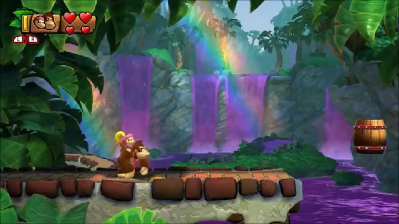 Donkey Kong Country: Tropical Freeze - Juicy Jungle 5-2 Reckless Ride ...
