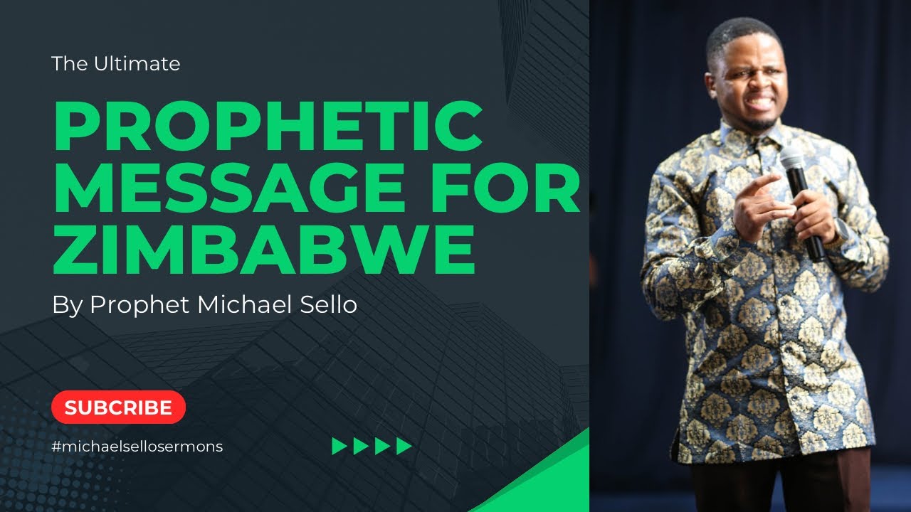 The Prophetic Message That Will Save Zimbabwe! - YouTube