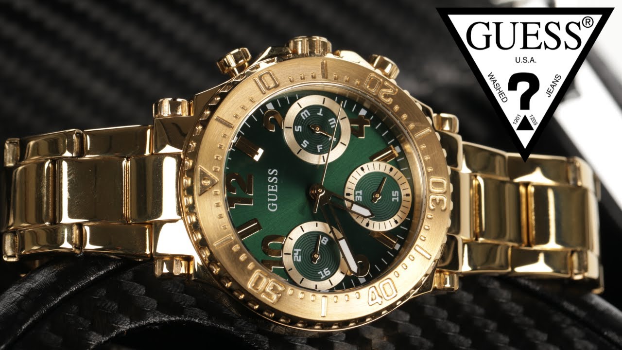 ЗЕЛЕНИЙ ТА МОДНИЙ! Жіночий кварцовий годинник GUESS GW0465L1 | Style ...