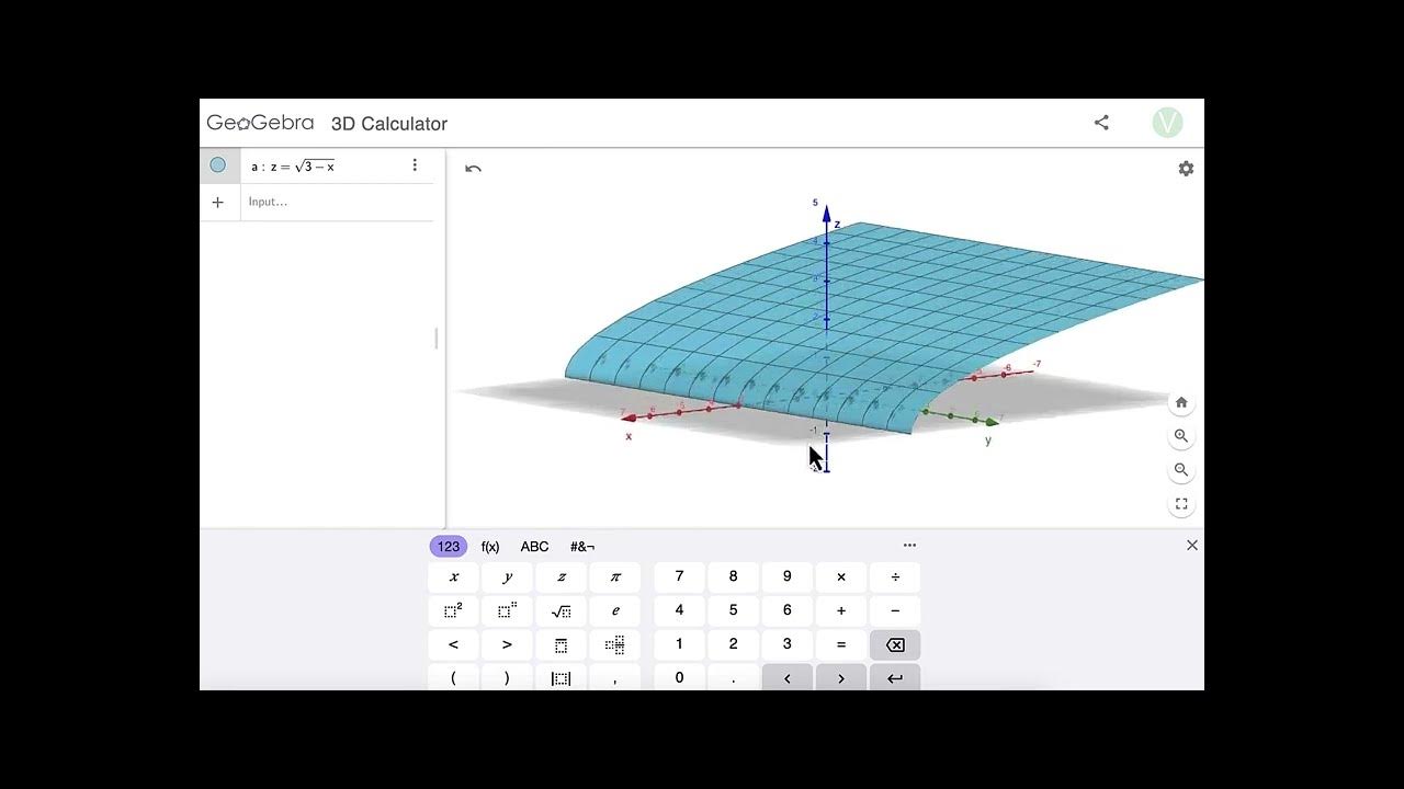 Graph 2 Variable Equation in 2D and 3D - YouTube