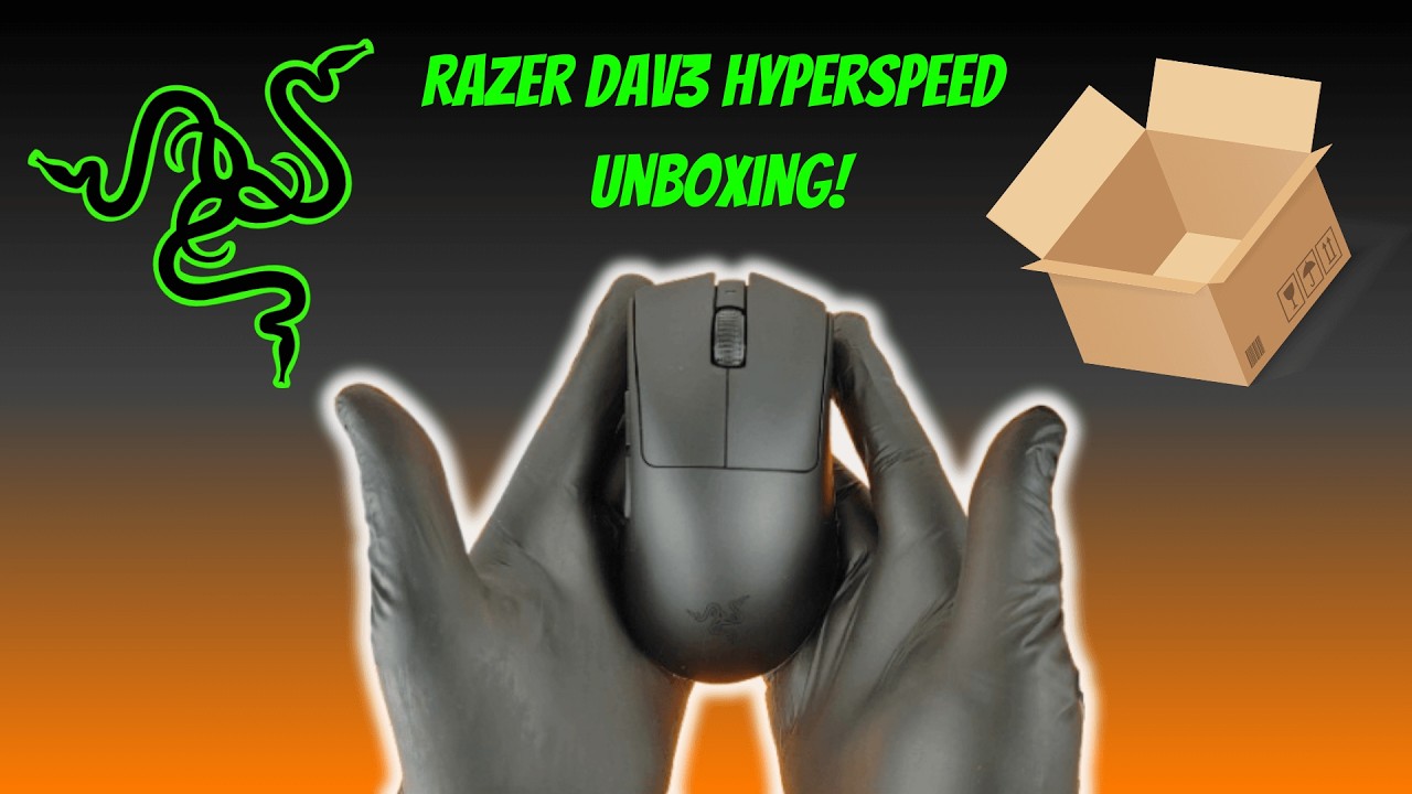 Unboxing Razer’s NEW DeathAdder V3 Hyperspeed – Worth the Hype? - YouTube