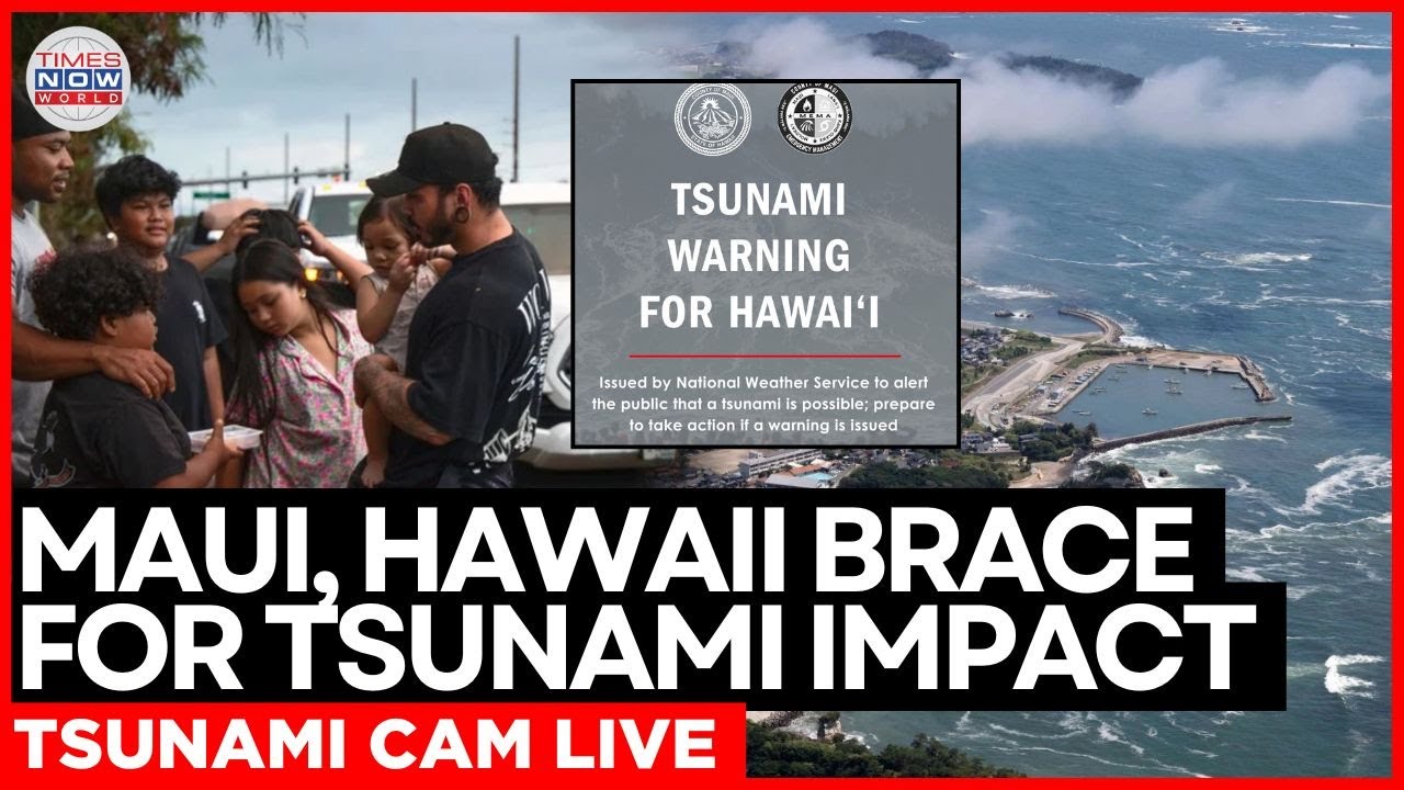 Tsunami Warning Live: 5 ft tsunami waves hit US coast – explode after ...
