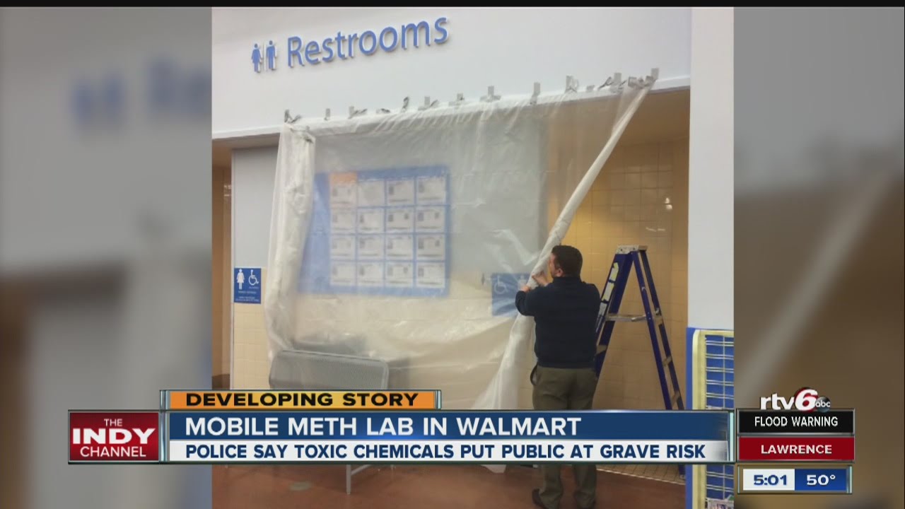 ISP: Mobile meth lab discovered in Muncie Wal-Mart - YouTube