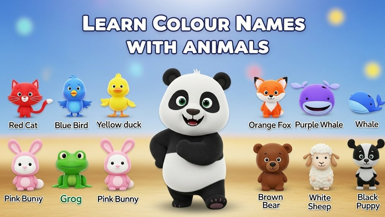 Learn Colours | Colour Song for kids | Learning songs | Nursery Rhymes ...